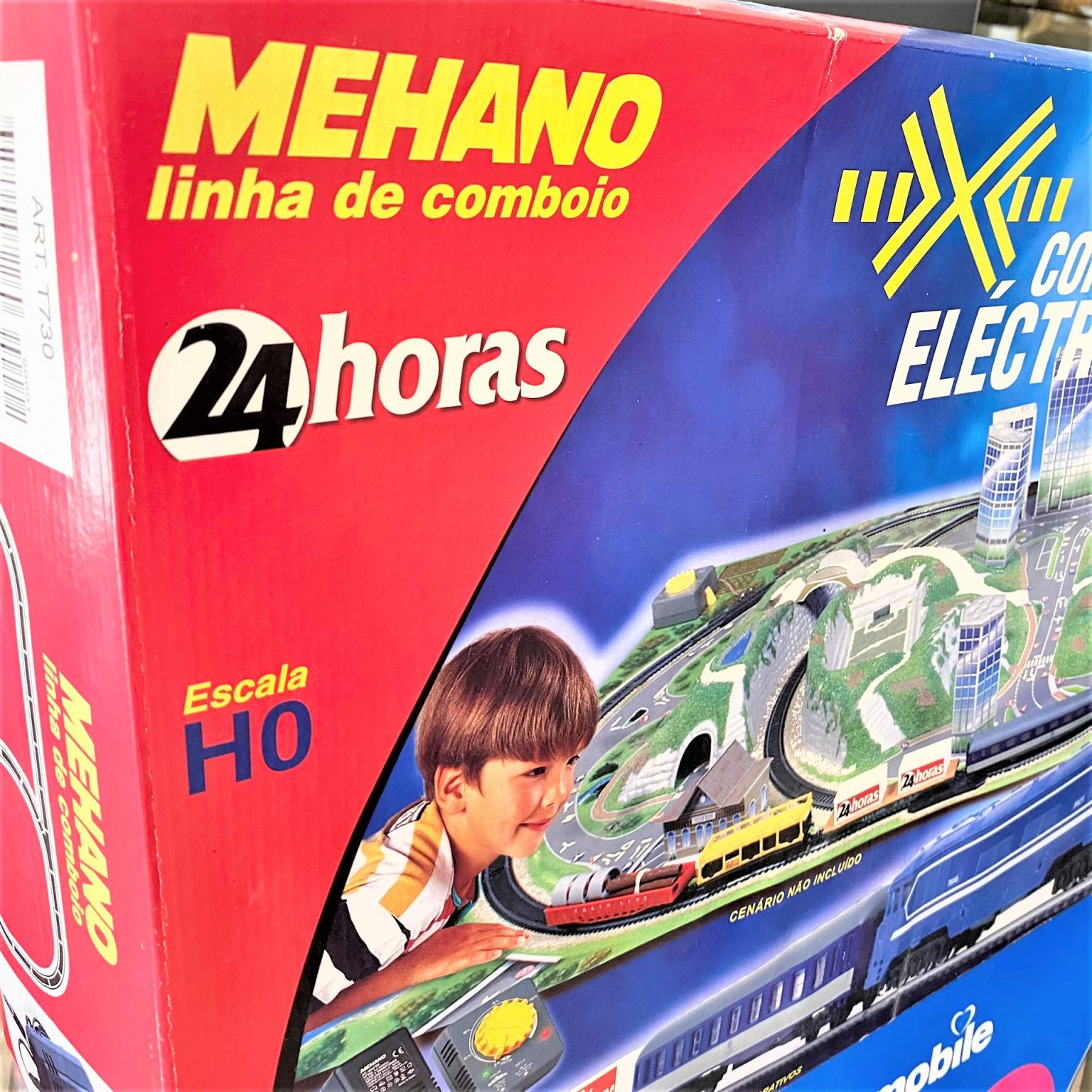 Comboio Eléctrico Mehano linha Comboio 24horas Escala H0 – Back2Life.pt