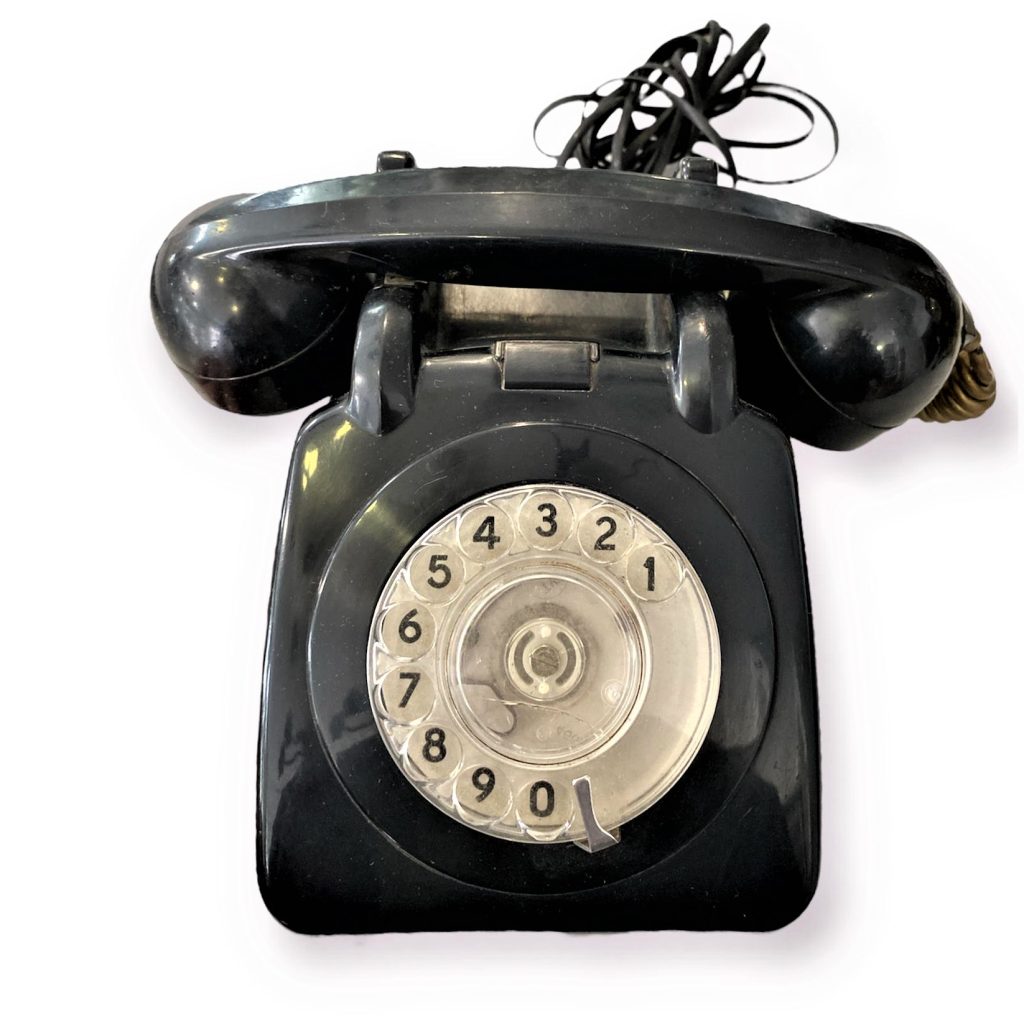 Telefone Fixo Antigo Preto – Back2Life.pt